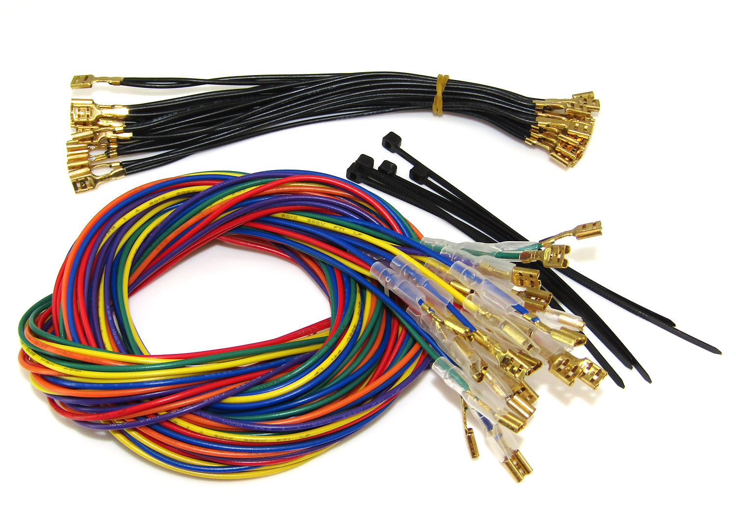 2 Player Wiring Kit (.187in/4.8mm)