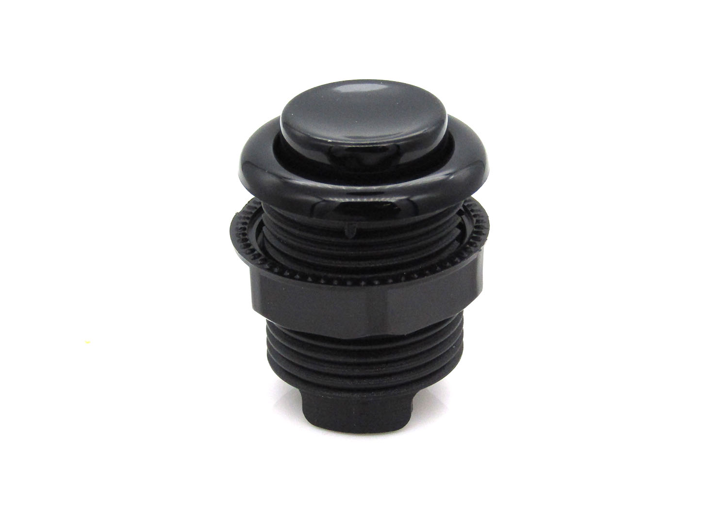 Ultimarc Goldleaf Concave Pushbutton - Black