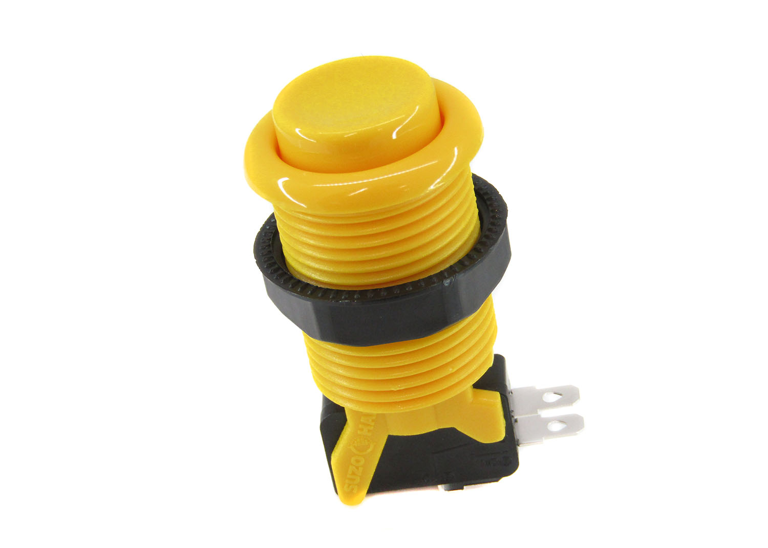 Suzo Happ Concave Pushbutton - Yellow