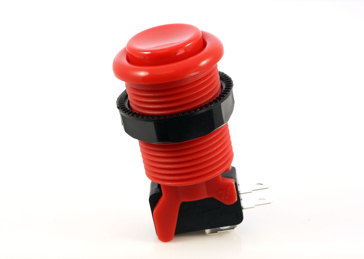 Industrias Lorenzo Concave Pushbutton - Red