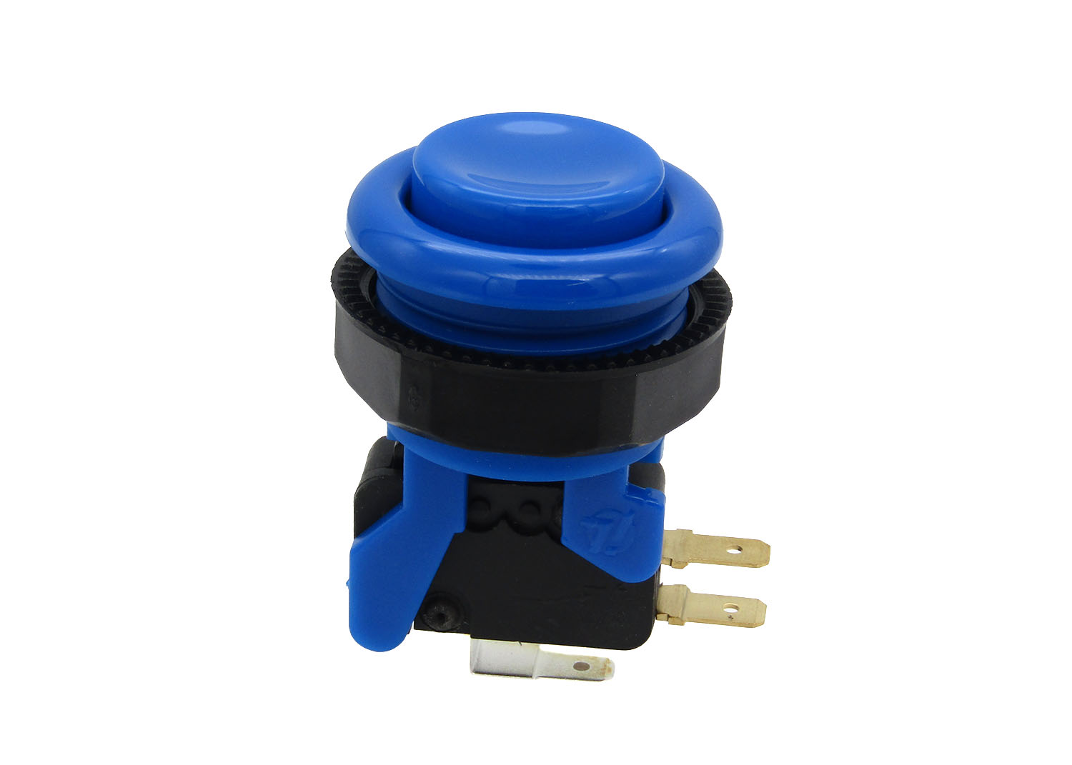 Industrias Lorenzo Short Concave Pushbutton - Blue