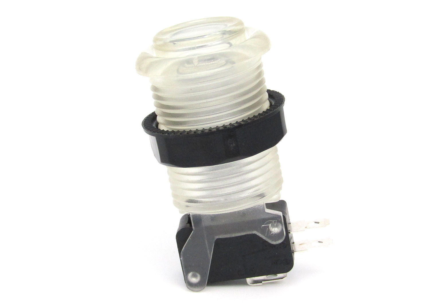 Industrias Lorenzo Concave Pushbutton - Translucent White