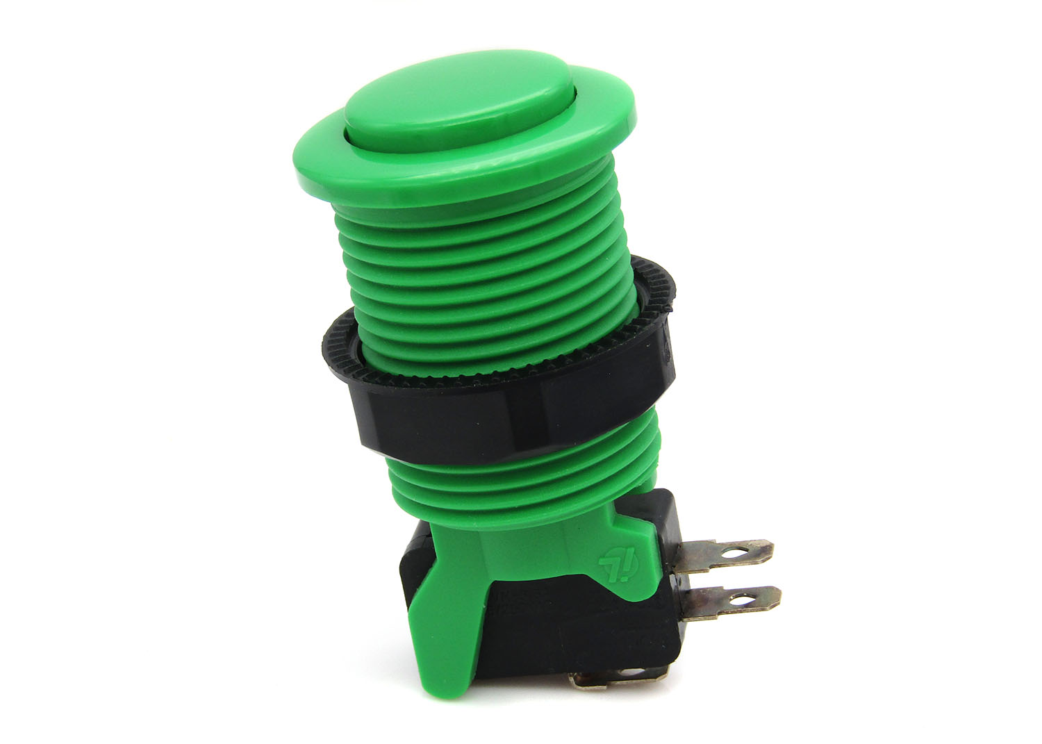 Industrias Lorenzo Convex Pushbutton - Green