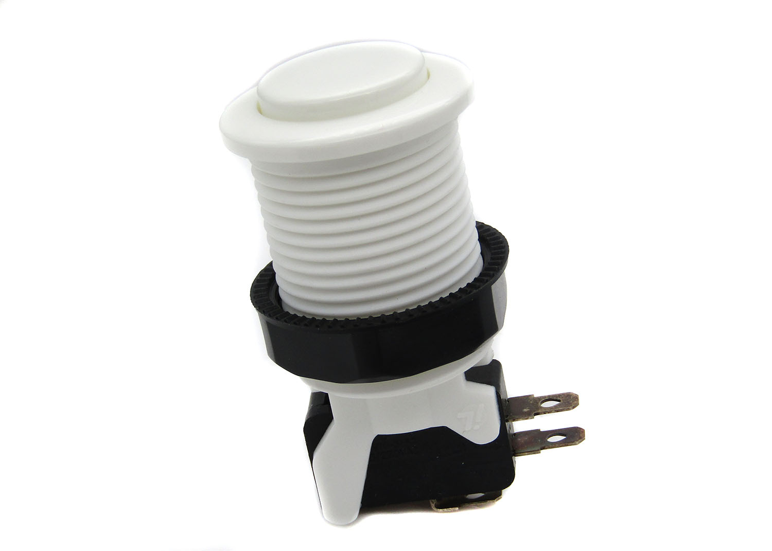 Industrias Lorenzo Convex Pushbutton - White