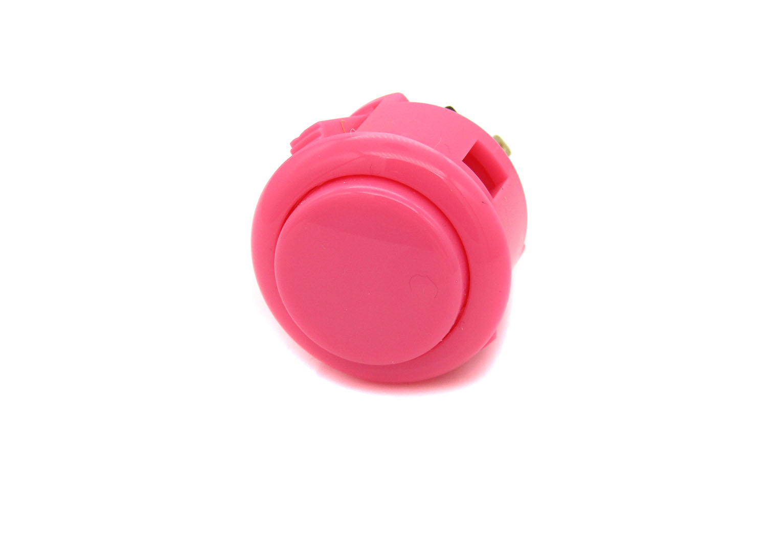 Sanwa OBSF 24mm Pushbutton - Pink