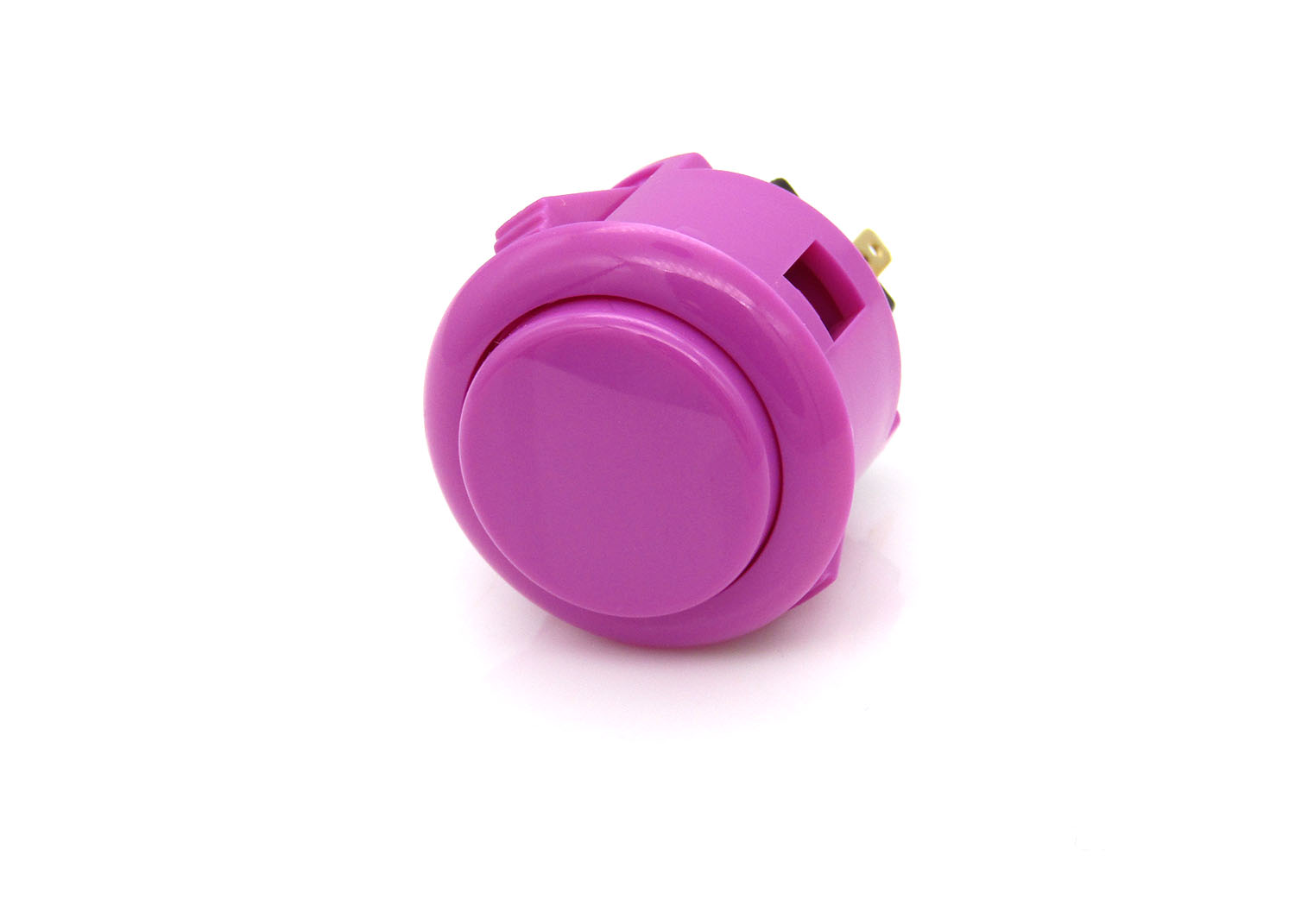 Sanwa OBSF 24mm Pushbutton - Violet