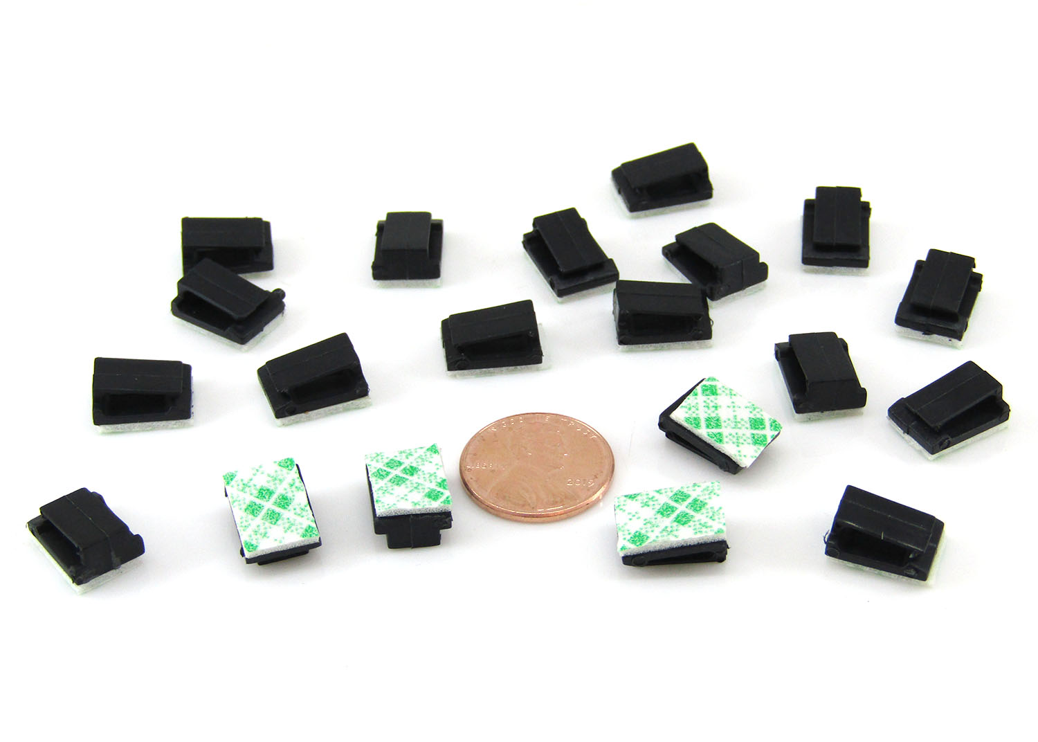 Stick On Cable Clamps - 20 Pack