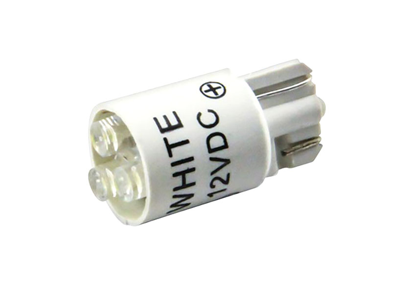 Suzo Happ 12v White LED T3 1/4 Wedge for Coin Doors